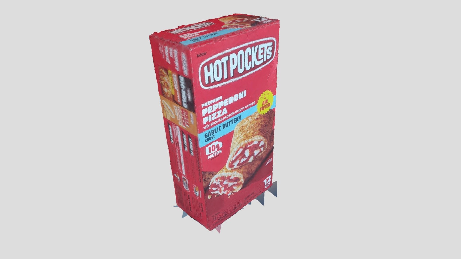 Hotpockets box - 3D model by TheFailedArchitect [9b8b29a] - Sketchfab