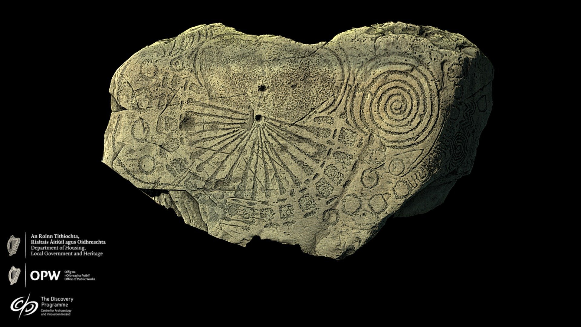 Kerbstone 15, Knowth (photo) - 3D model by The Discovery Programme (@discoveryprogramme ...