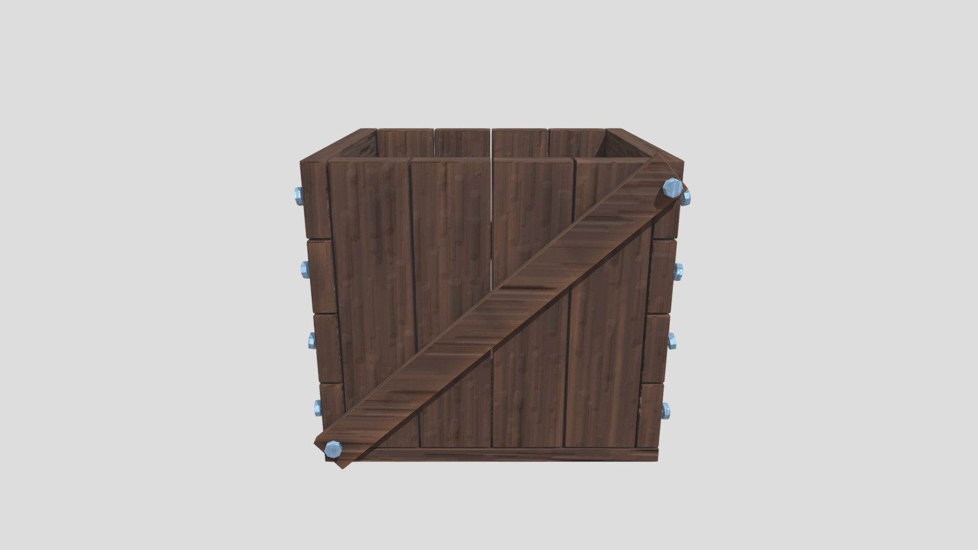 Crate Version 2 - 3D model by Presley (@CPresley250900) [9b8b8d6 ...