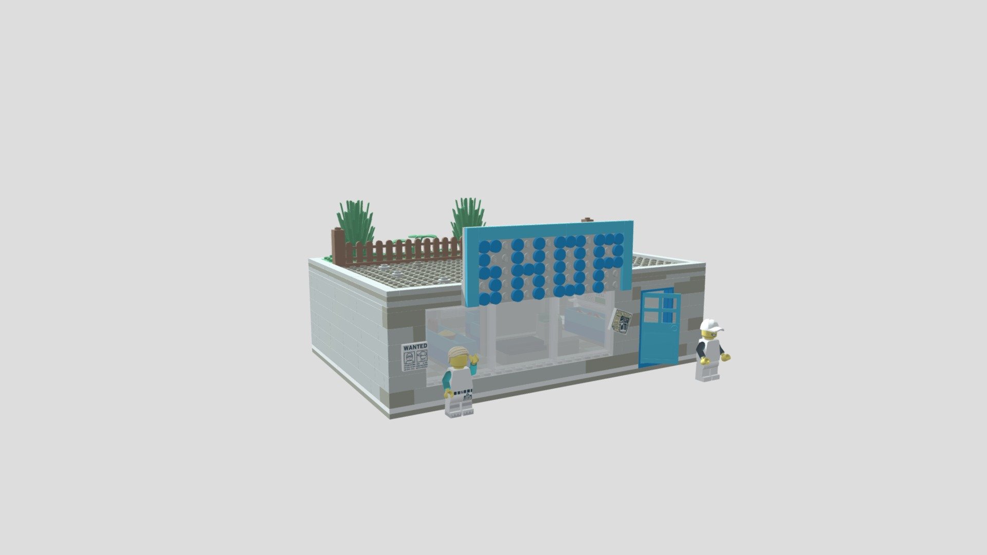 shop - 3D model by JasperT [9b8d567] - Sketchfab