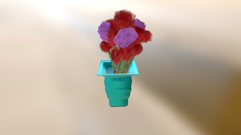 Gravity Rose Bunch - 3D model by kabage [9b8d65b] - Sketchfab