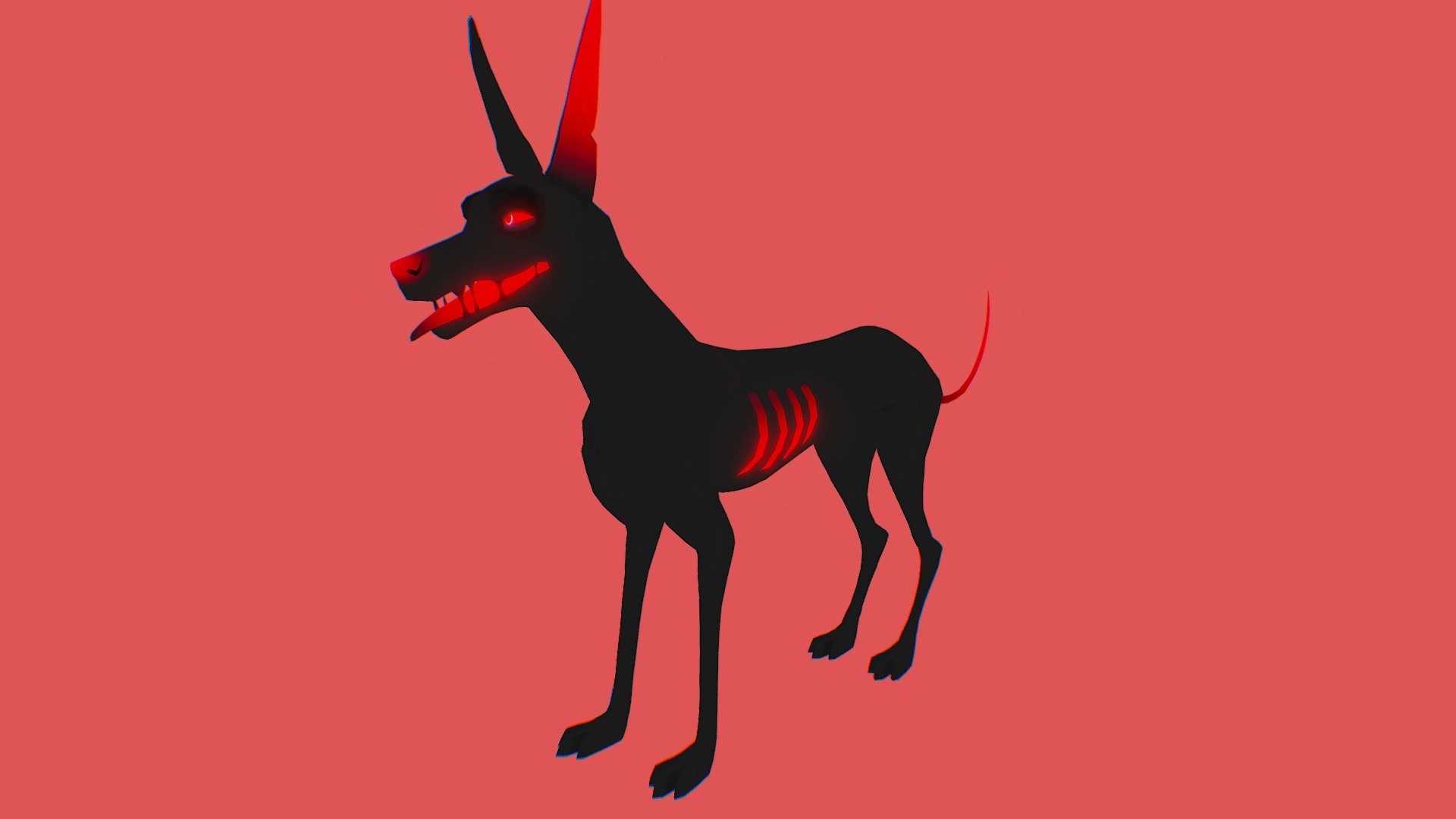 cwazy angy doggo - 3D model by Kiiba (@keebie) [9b8daeb] - Sketchfab