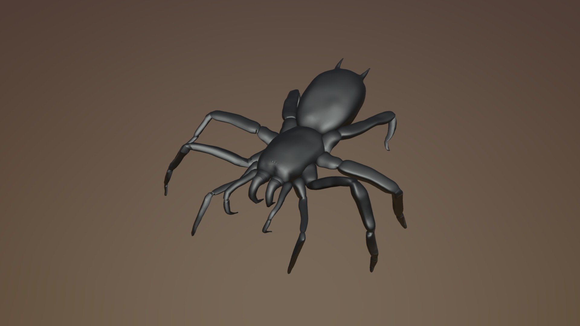 spider animation with no texture - 3D model by Liam Lessells ...