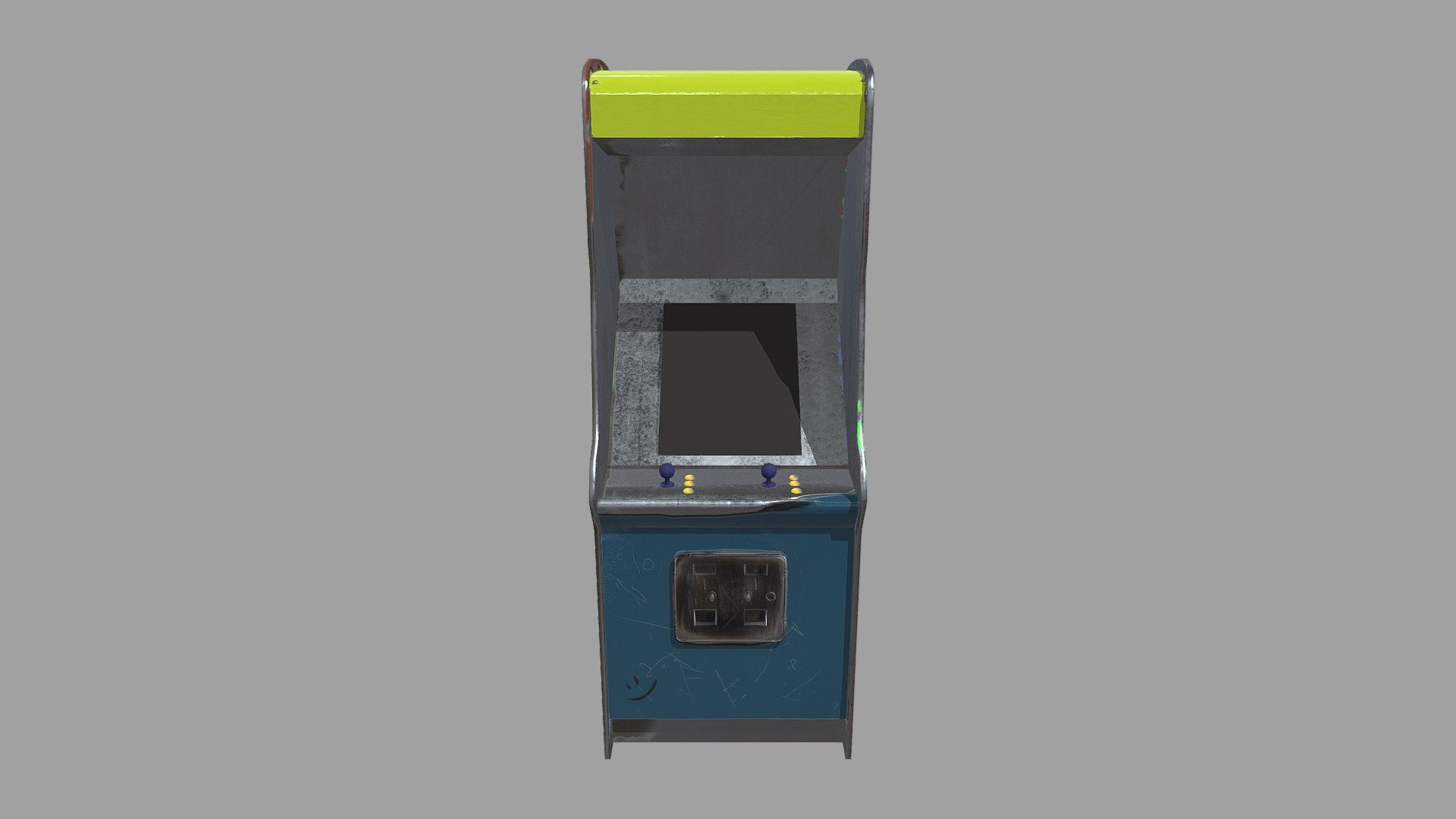 Arcade Cabinet - Download Free 3D model by Biennkies [9b8f7f4] - Sketchfab