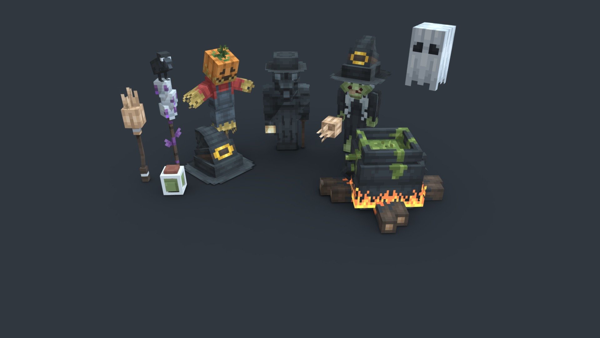 Halloween - 3D model by RealJoshMC [9b9065d] - Sketchfab