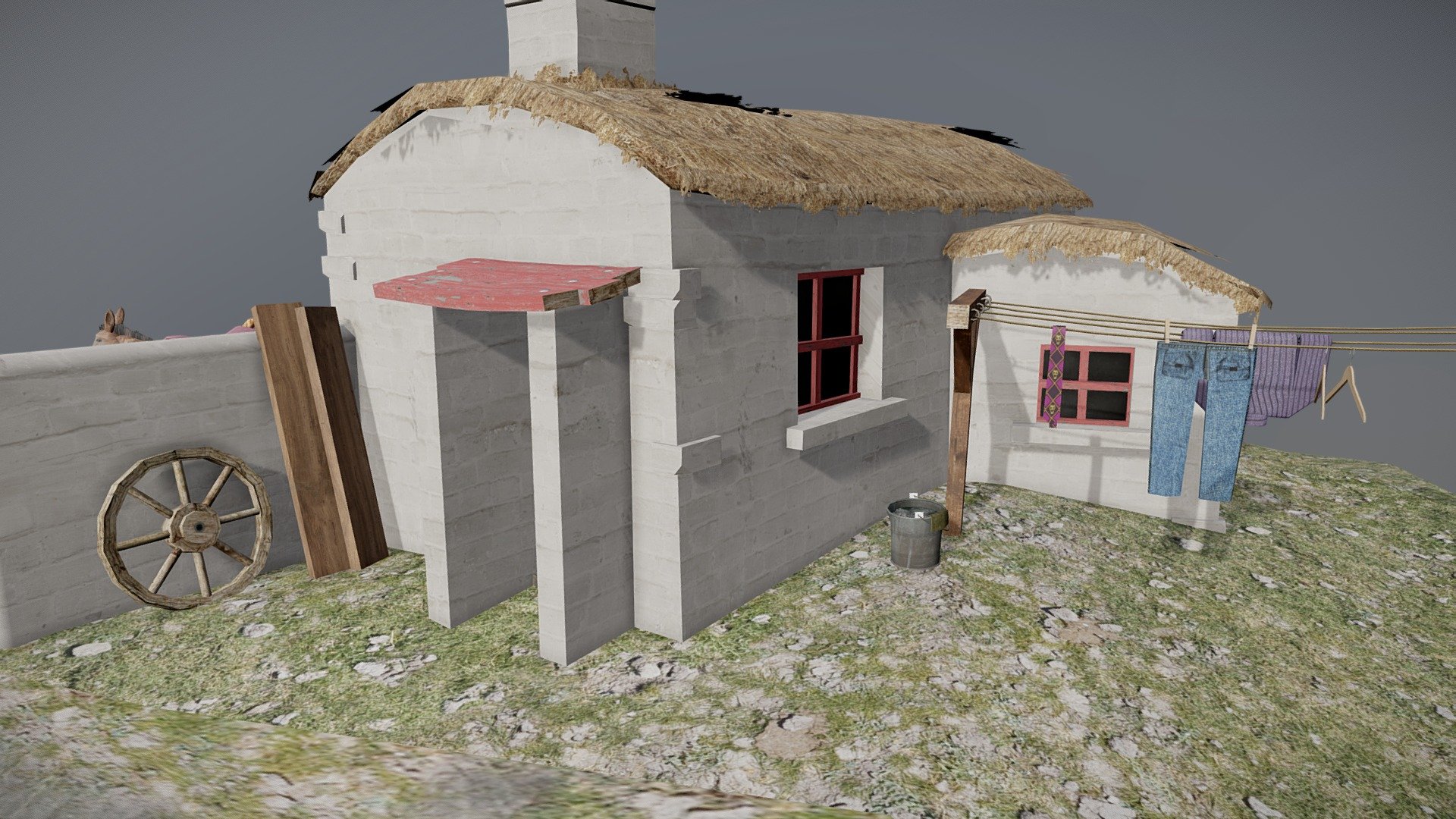 HouseModel - 3D model by Liam Van de Wouwer (@Updelta) [9b9139a] - Sketchfab