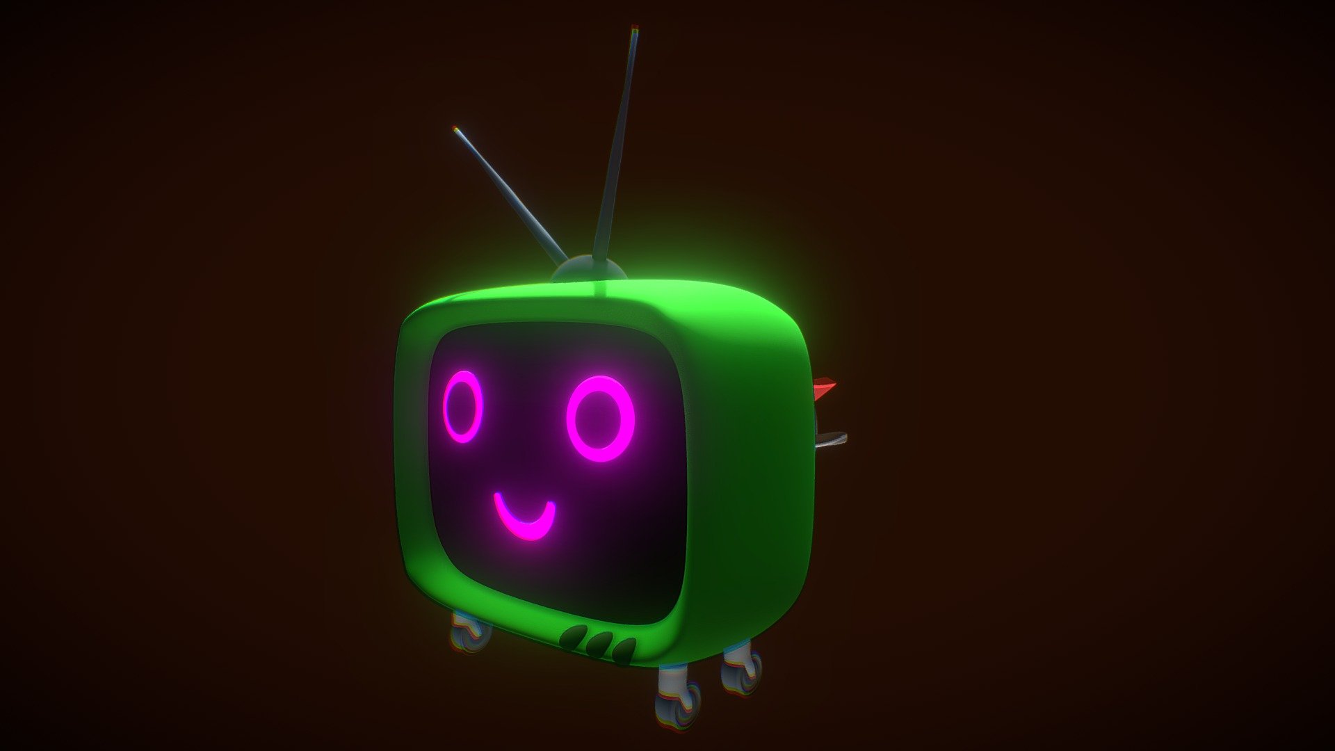 TV-Robot - 3D model by Skavia (@saskiakonnick) [9b91942] - Sketchfab