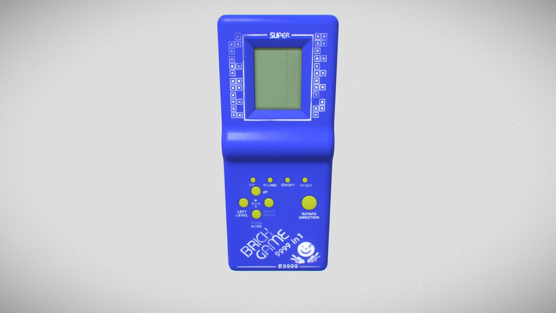 Brick retro game - 3D model by hakim3dart [9b9273e] - Sketchfab