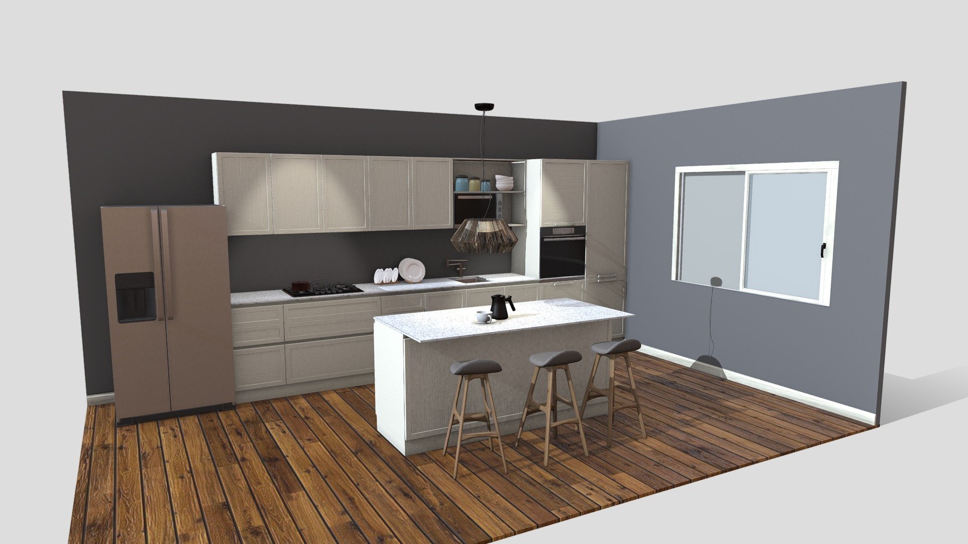 Mazdi Cocina - Buy Royalty Free 3D model by Inmersivo S.A.S ...