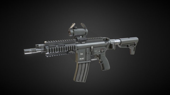 Hk416 3D models - Sketchfab