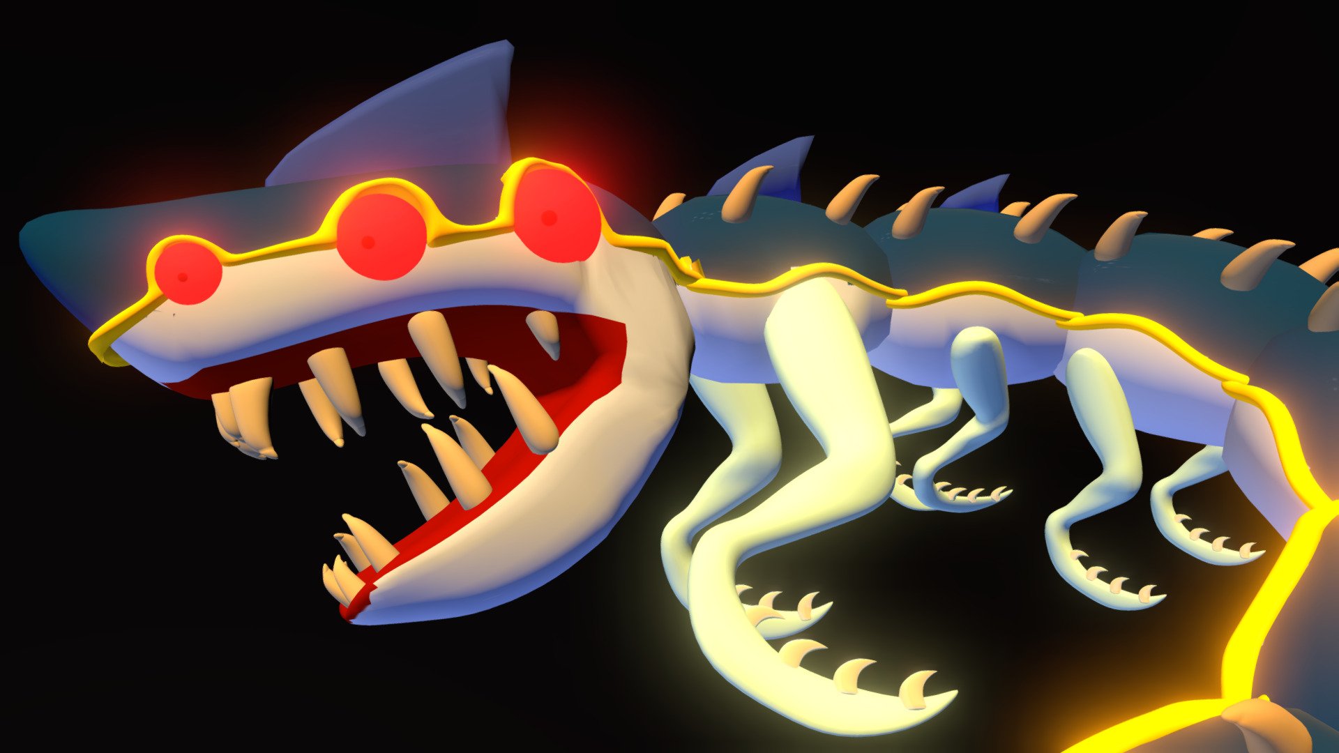 Sea-Beast - 3D model by luis66481 [9b953a6] - Sketchfab