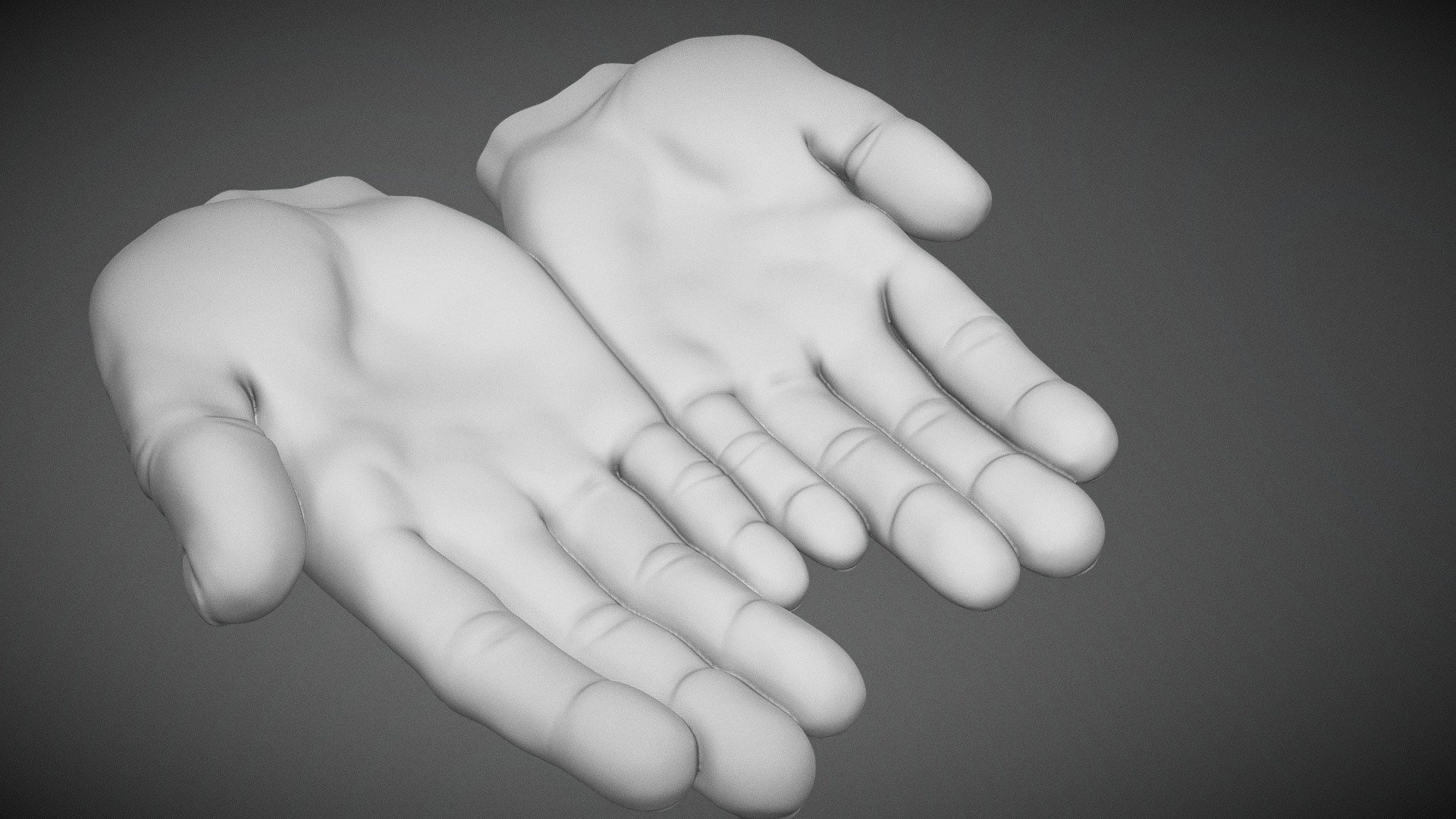 Hand 3d print - 3D model by Mikle (@cgamit786) [9b955b2] - Sketchfab