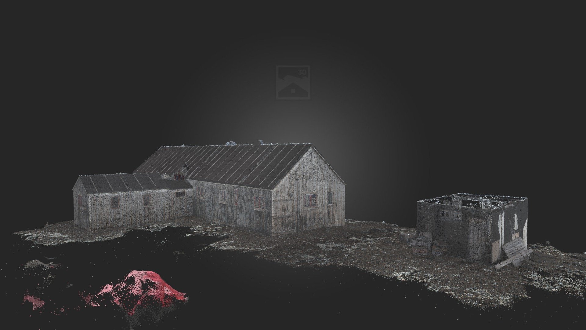 Base Y, Horseshoe Island (HSM.63) (Pointcloud) - 3D model by UK ...