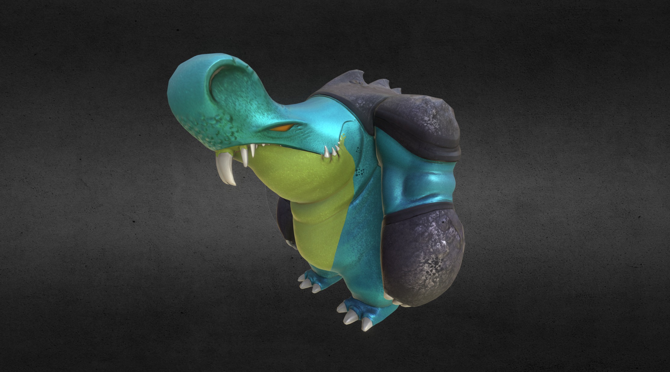 Snuffle Creature - 3D model by timkitevski [9b97d6e] - Sketchfab