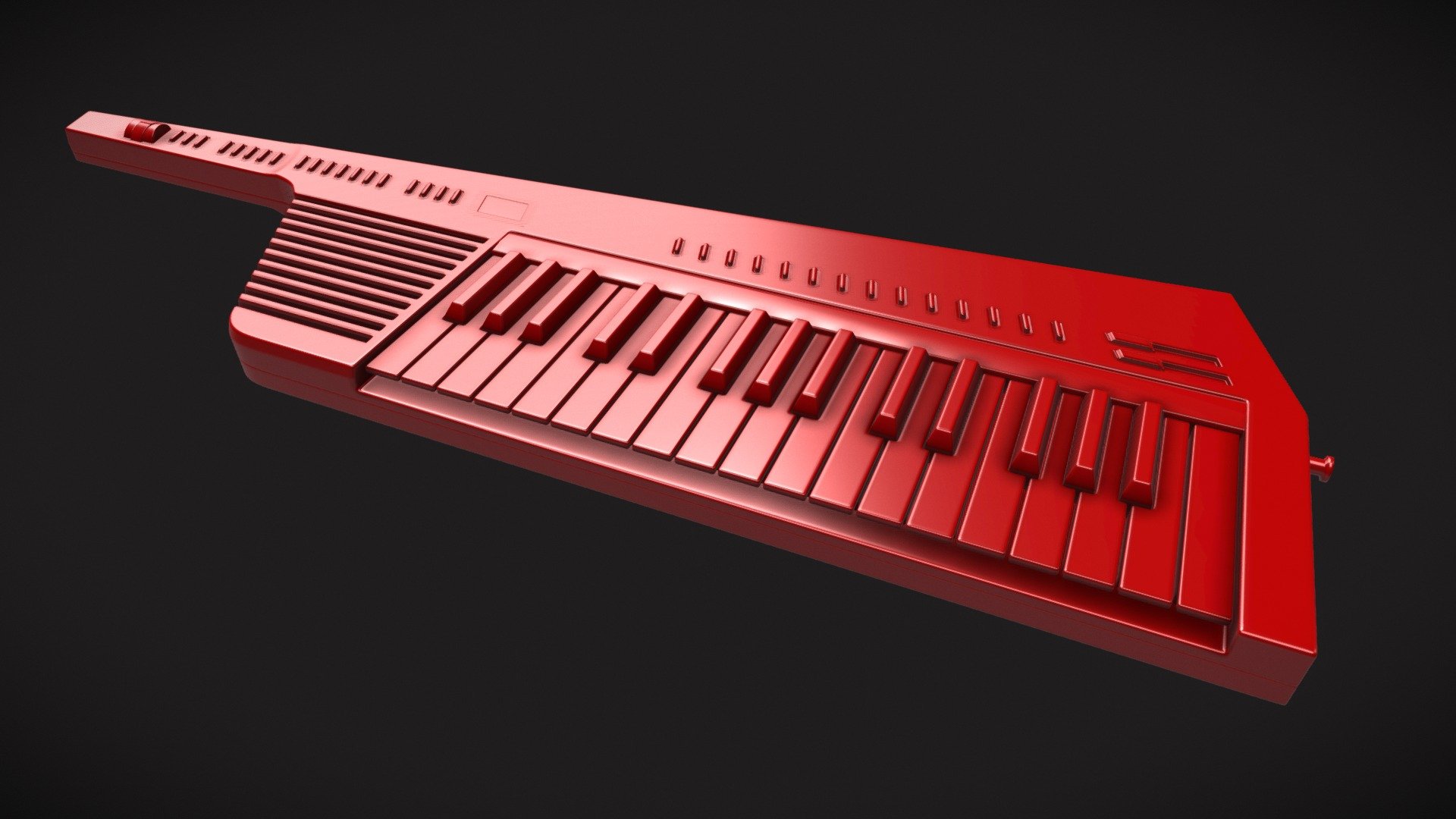 Keytar - 3D model by Siesta [9b97f43] - Sketchfab
