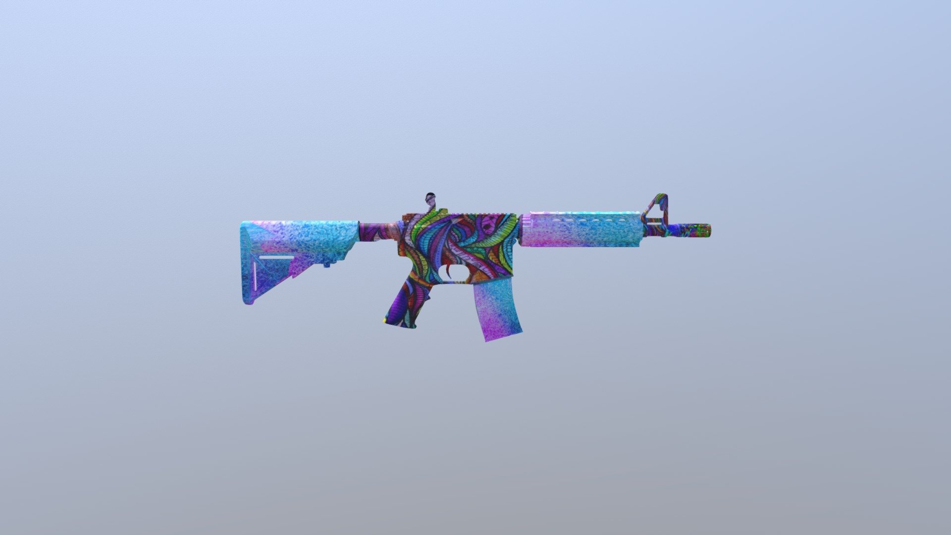M4a4 - 3D model by toracles96 [9b98c89] - Sketchfab