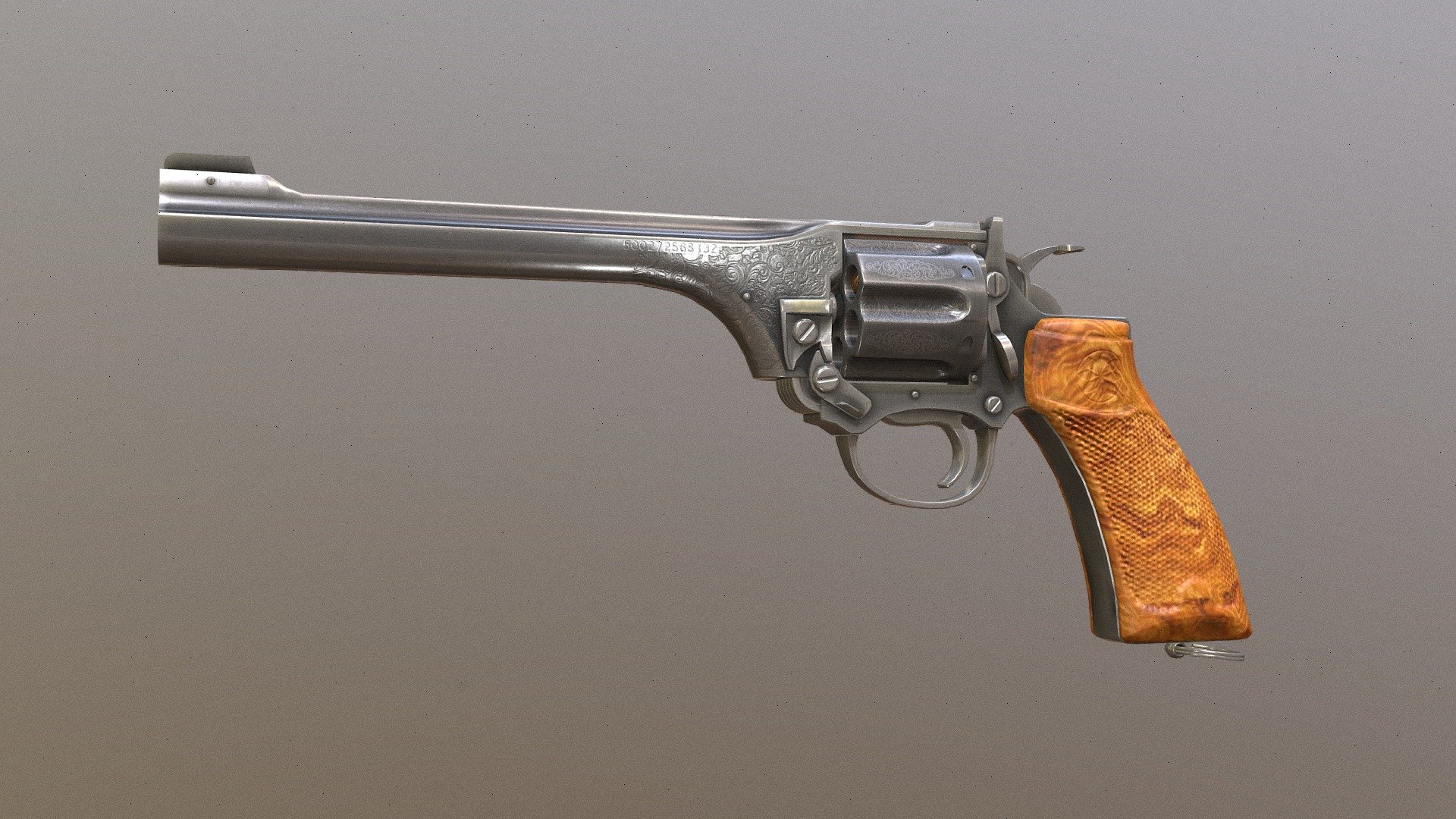 Revolver - 3D model by gulerbrkn [9b98dbf] - Sketchfab