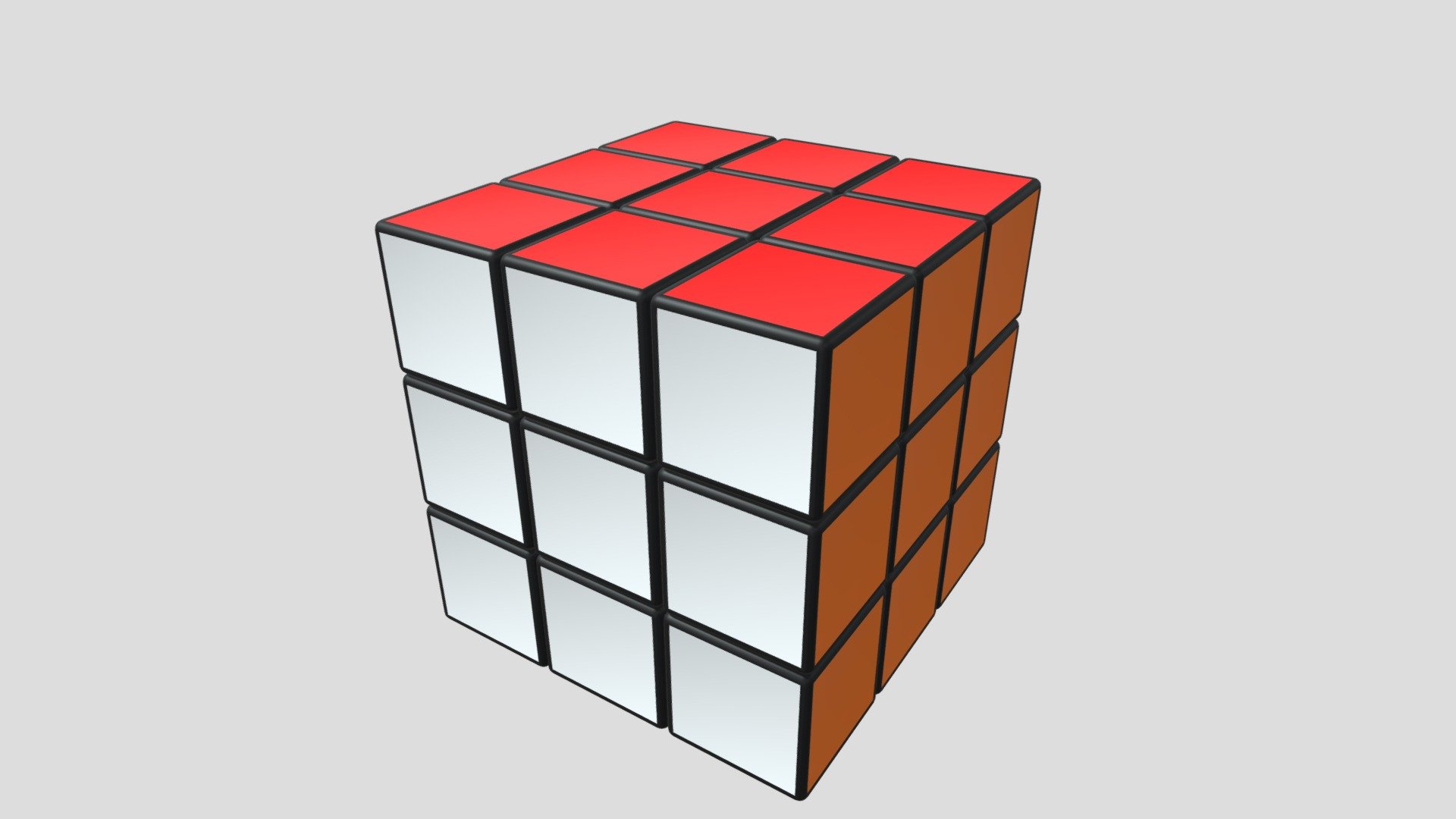rubik's cube - 3D model by bordoloimandira [9b9def9] - Sketchfab