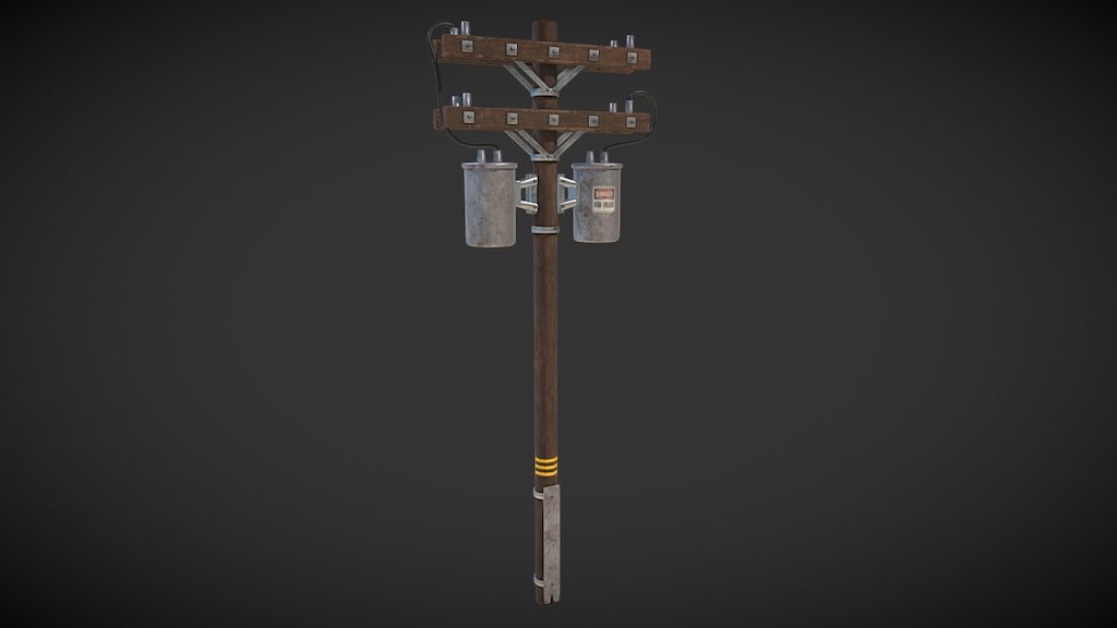 Electric Post - 3D model by SeongheeLee [9b9e63c] - Sketchfab