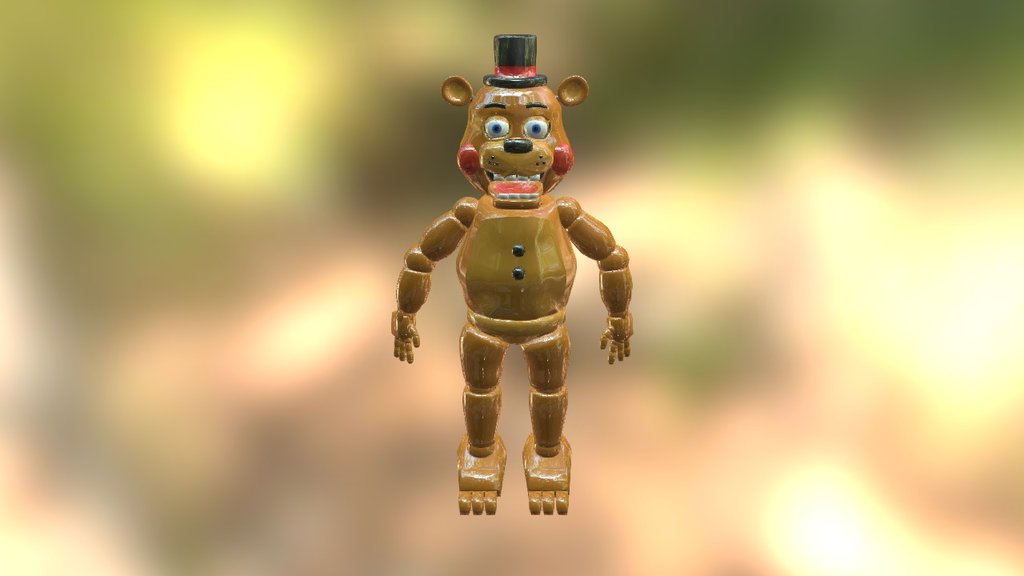 FNAF 2 TOY FREDDY - Download Free 3D model by airqwake [9b9e6a5 ...