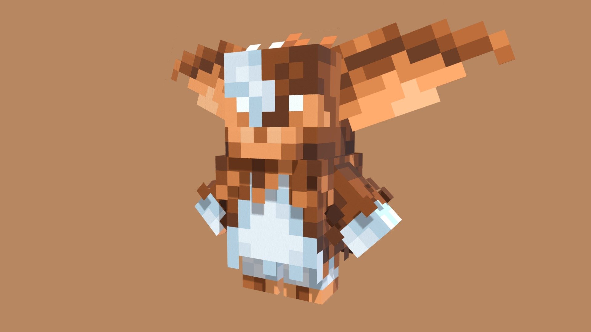 Gizmo - Gremlin | Low-poly - 3D model by WiuAppend [9b9fb4f] - Sketchfab