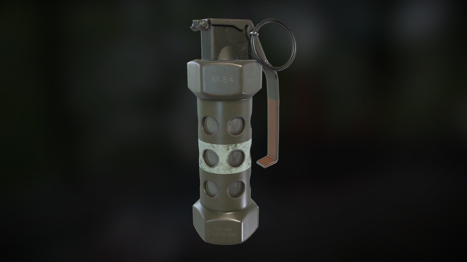 M84 Flash Grenade - 3D model by Vert-Candy (@VertCandy) [9ba133b ...