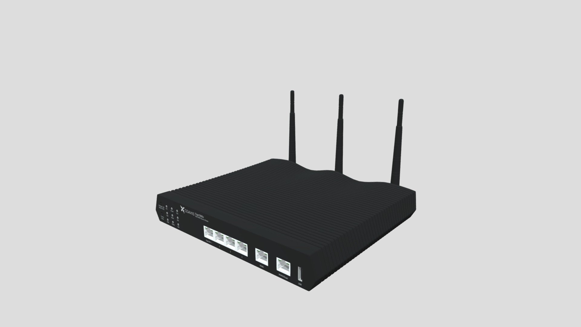 Network Router - 3D model by blueravenstudios [9ba1a2a] - Sketchfab