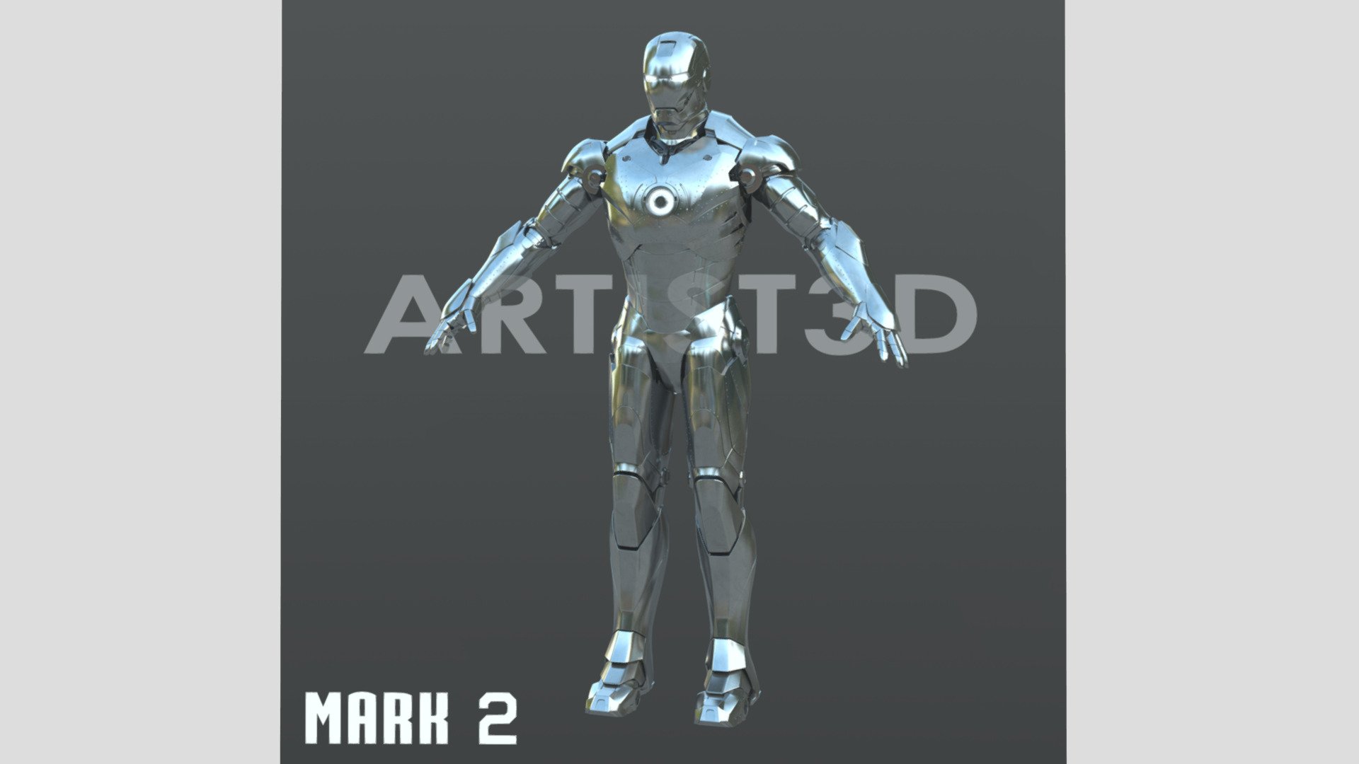 Iron Man Mark 2 Cosplay Full-size Suit - 3D model by ARTIST 3D (@artist_3d) [9ba26cb] - Sketchfab