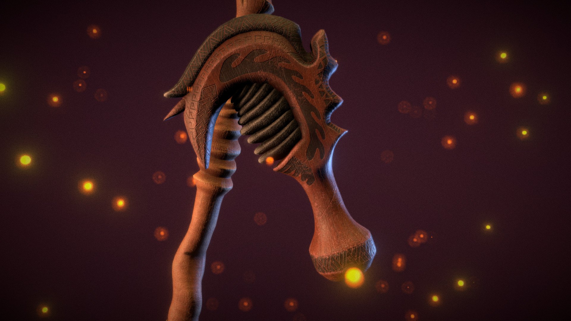 La Tatou Tau | Samoan Weapon - 3D model by Tinem [9ba2f4f] - Sketchfab