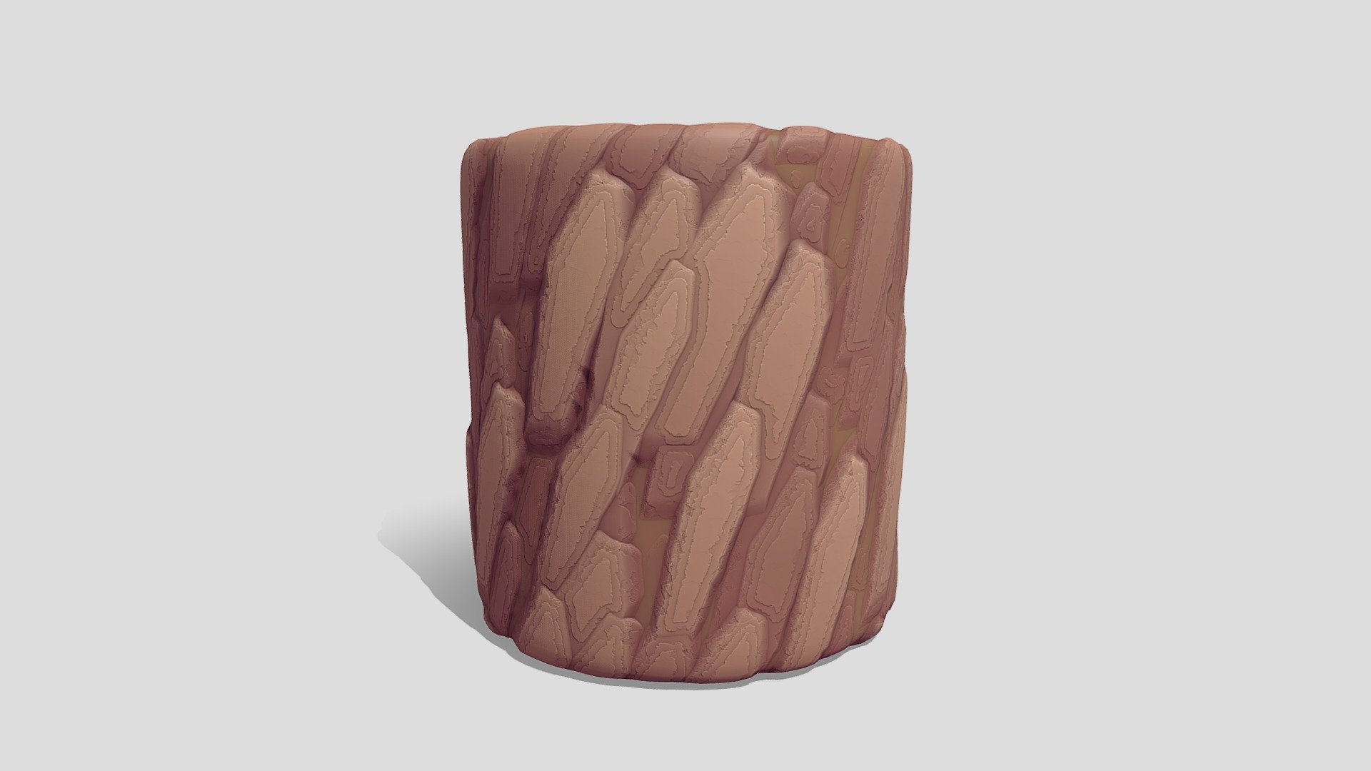 Stylized Tree Bark - 3D model by ktrinidad [9ba3605] - Sketchfab