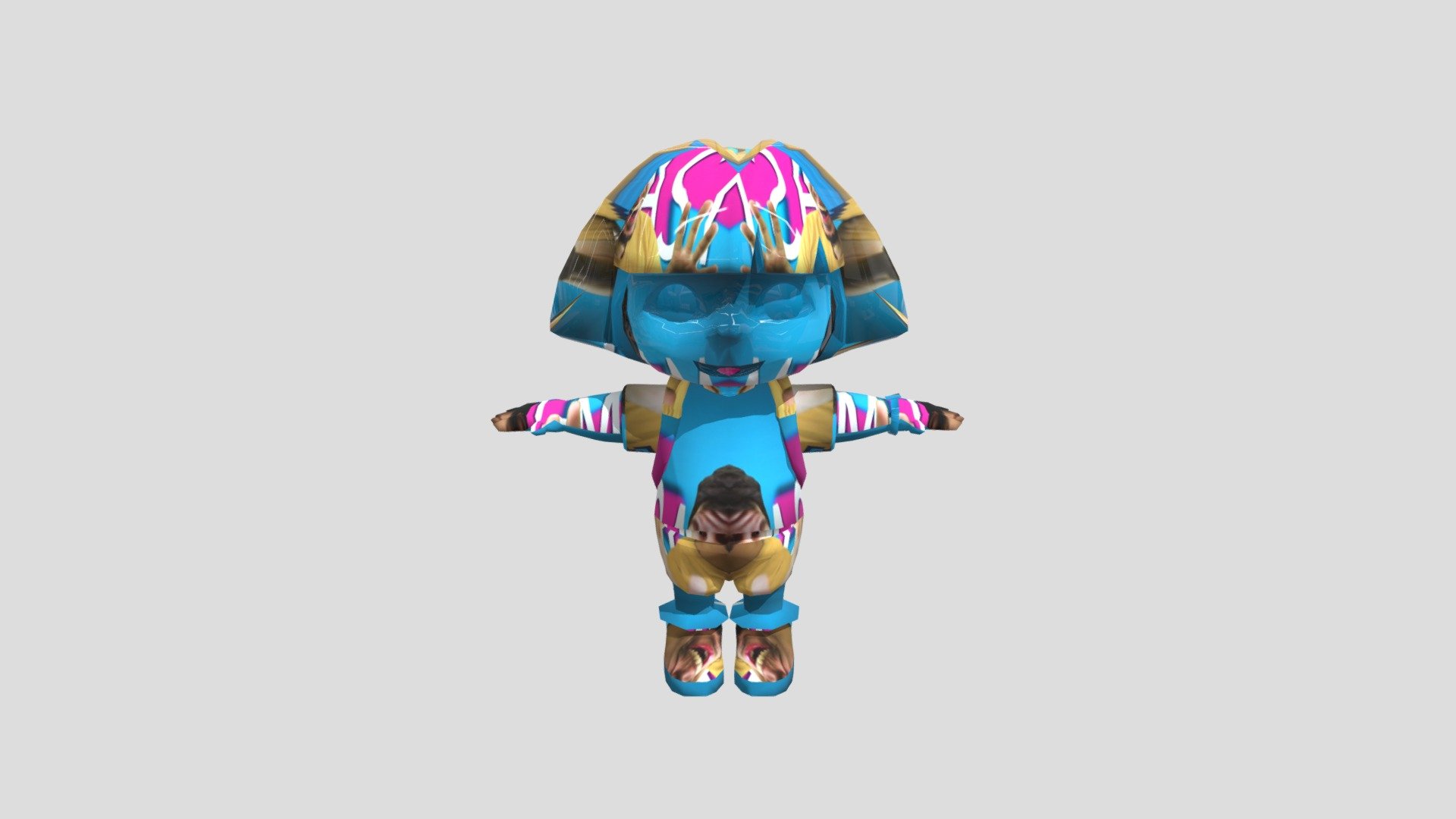 Dora but goffy ahhhhhhhhhhhhh - Download Free 3D model by 30-echicola ...
