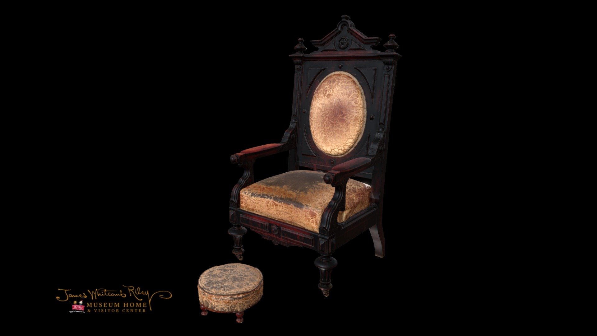 Reading Chair - 3D model by Connections XR (@connectionsxr) [9ba5efb ...
