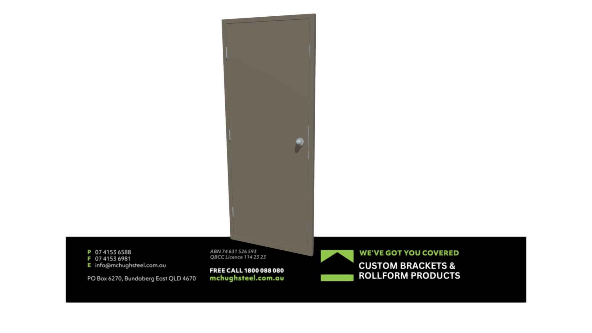 PAJP PA Door 820 Single Skin Jasper - 3D model by mchughsteel [9ba7c7a ...