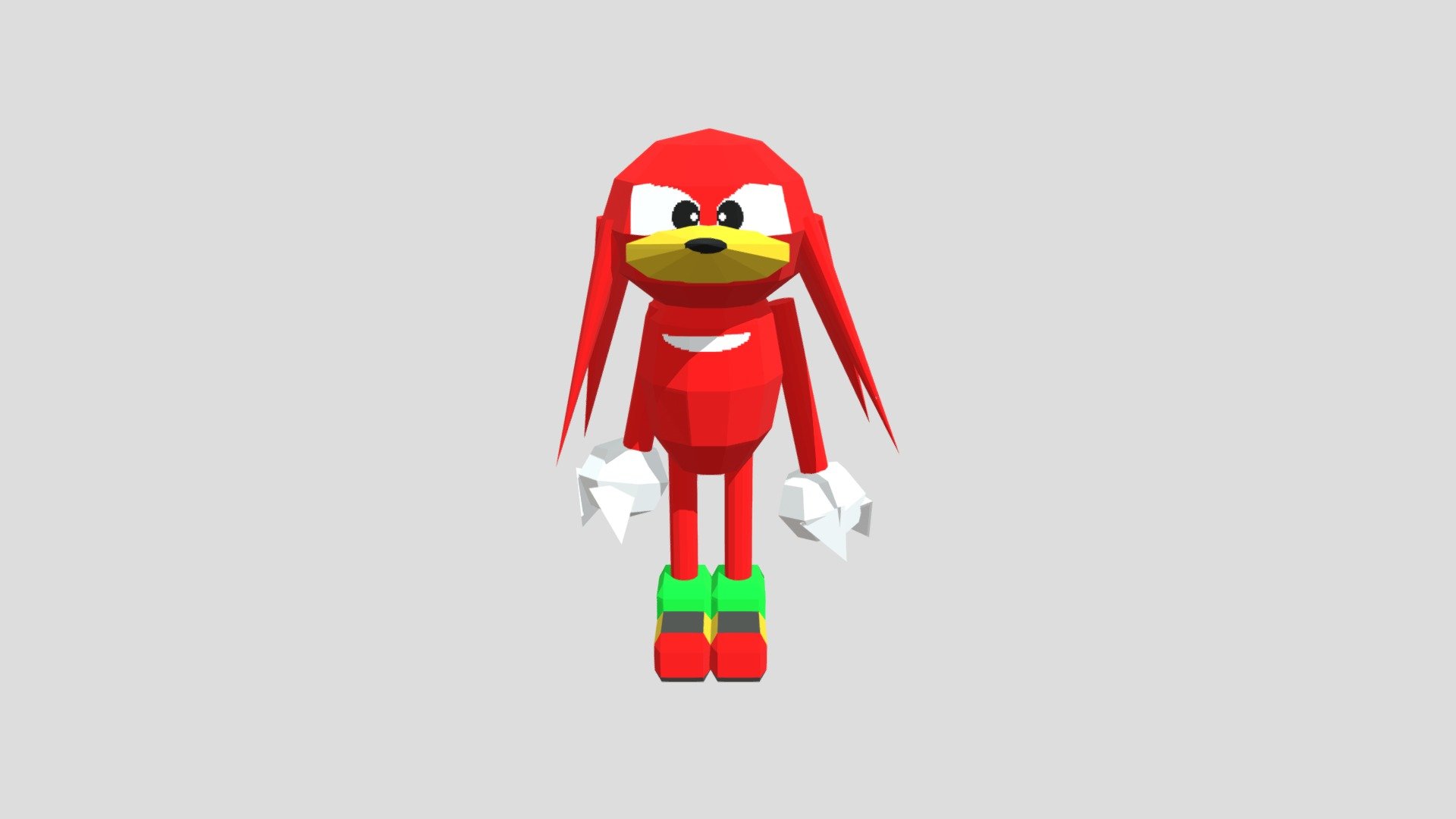 Knuckles 95 - 3D model by coolgamer20114 [9ba83b8] - Sketchfab