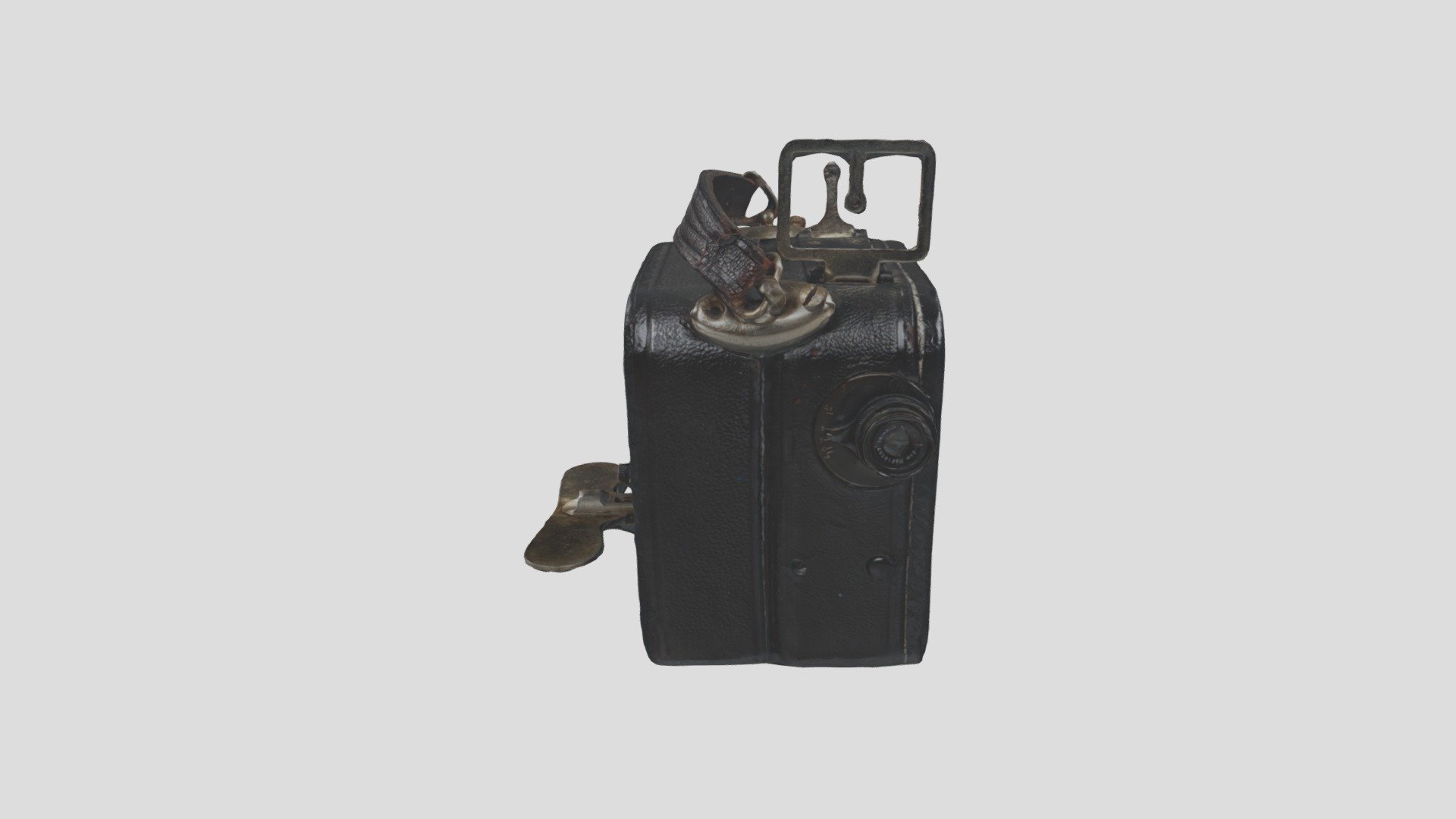 Pathé-Baby 9.5mm film camera with motor - Download Free 3D model by ...