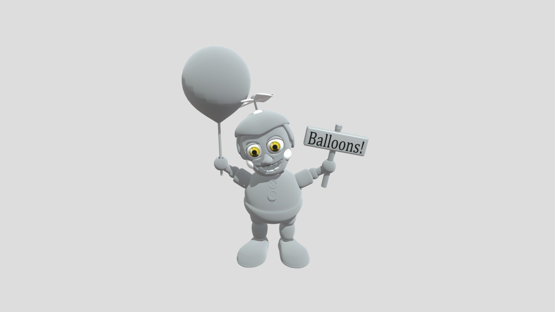 Balloon Boy - Download Free 3D model by AndyBy2002 [9ba93e8] - Sketchfab