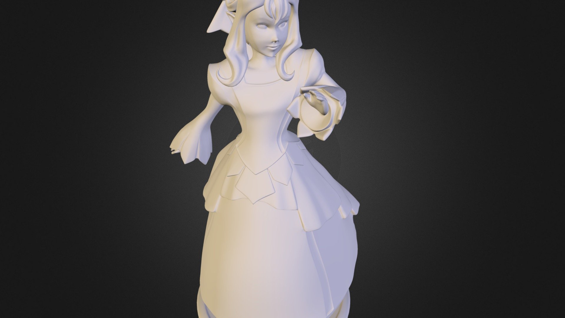 Angela posed - 3D model by N647 [9baa93a] - Sketchfab