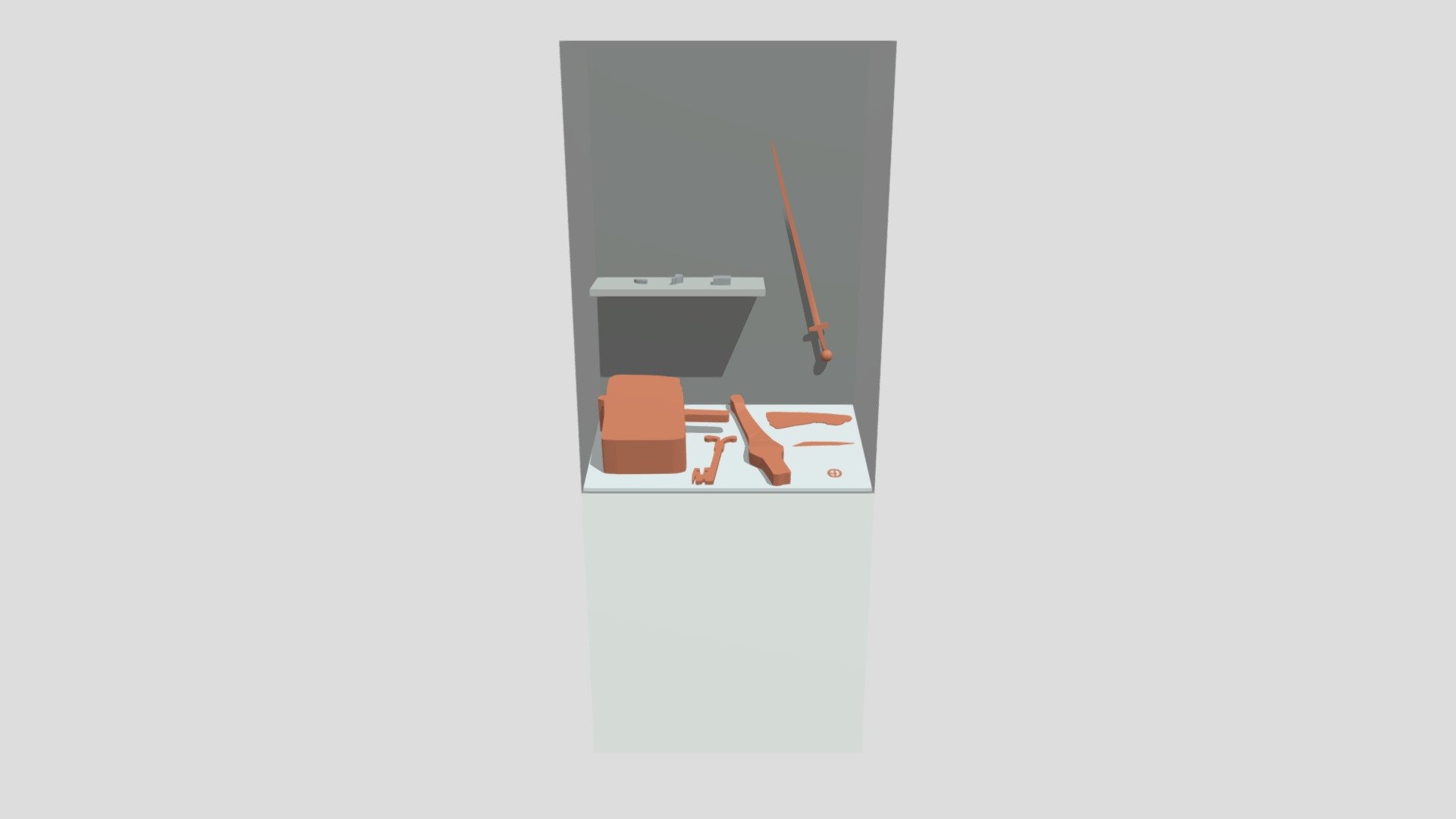 Vitrine - 3D model by Tom Halwa (@nextkuchl) [9bae469] - Sketchfab