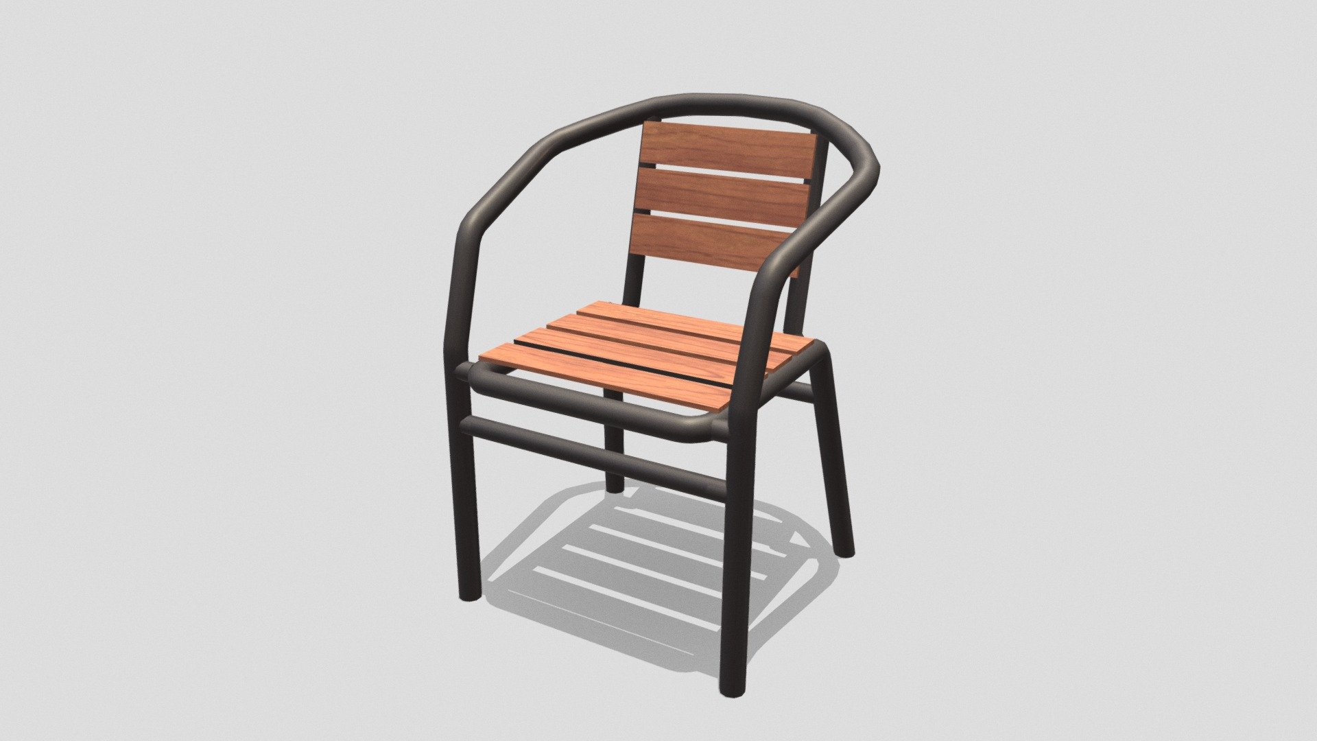 Outdoor Chair - 3D model by ktrinidad [9bae564] - Sketchfab
