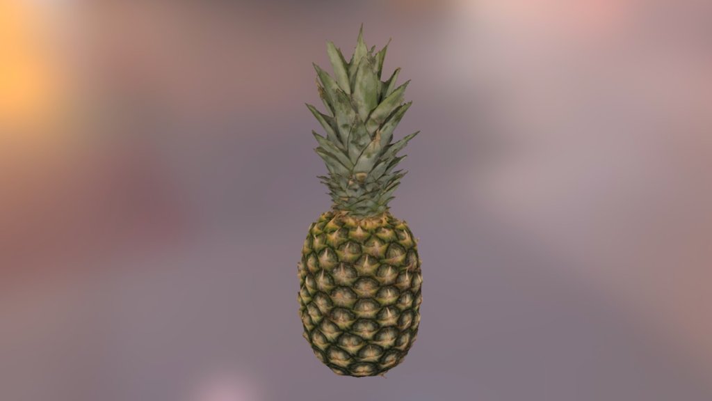 Pineapple - 3D model by ivan53 [9bae8c9] - Sketchfab
