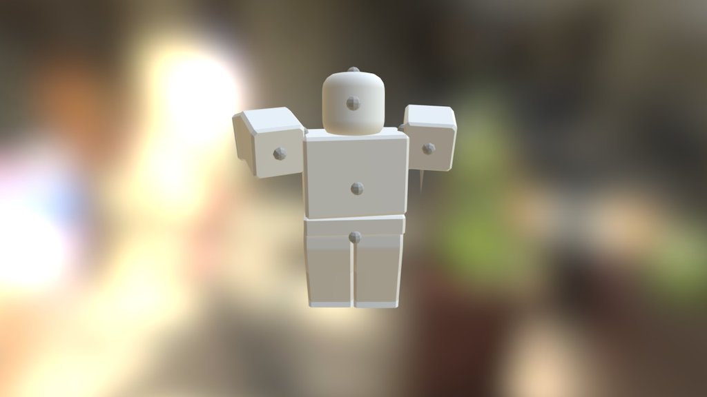 Robot Blocky Swim R2 - 3D model by EyE6SoLoMoN [9baeaea] - Sketchfab