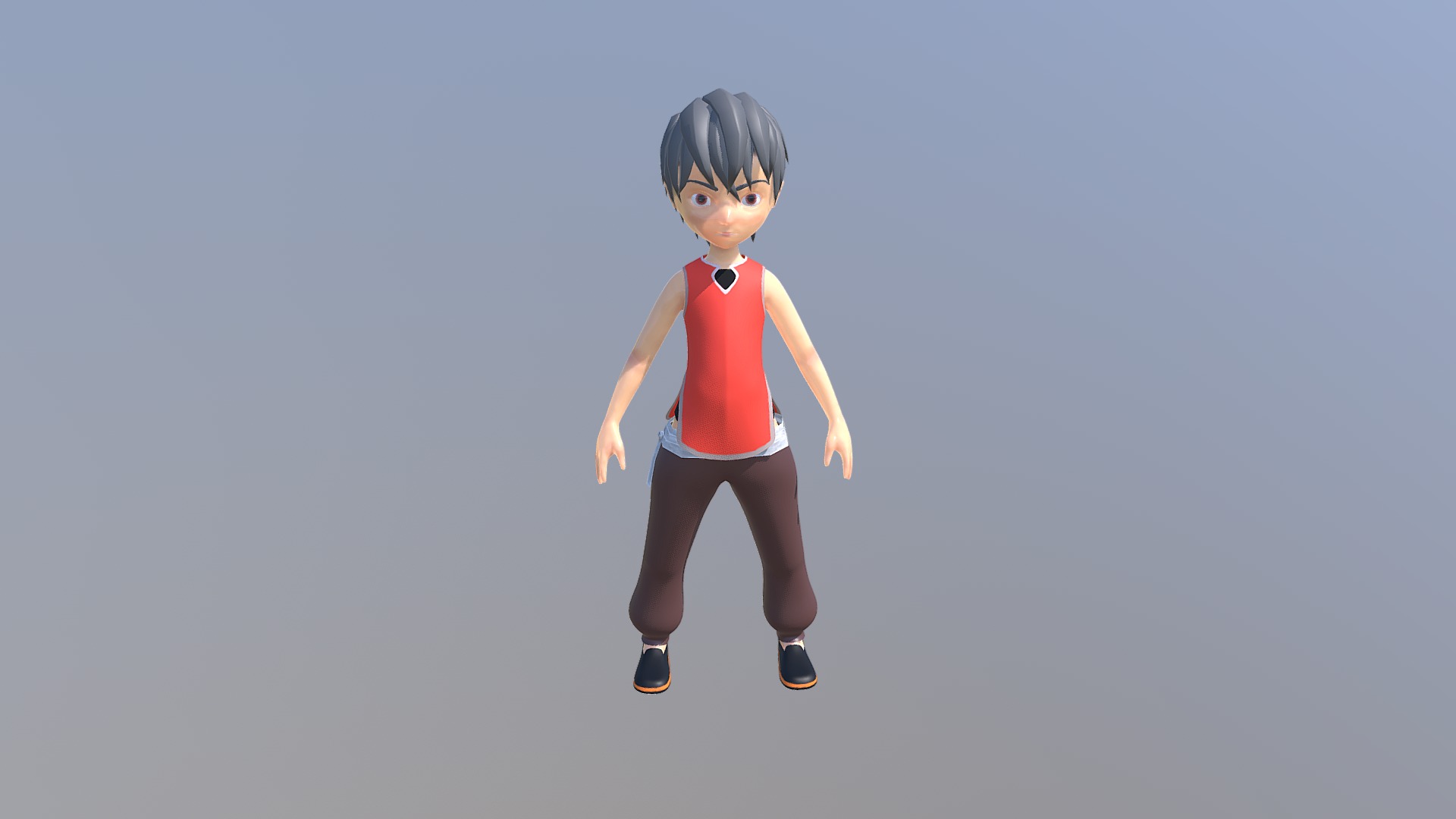 Character(Toon) - 3D model by LijinHuang [9bb01b6] - Sketchfab