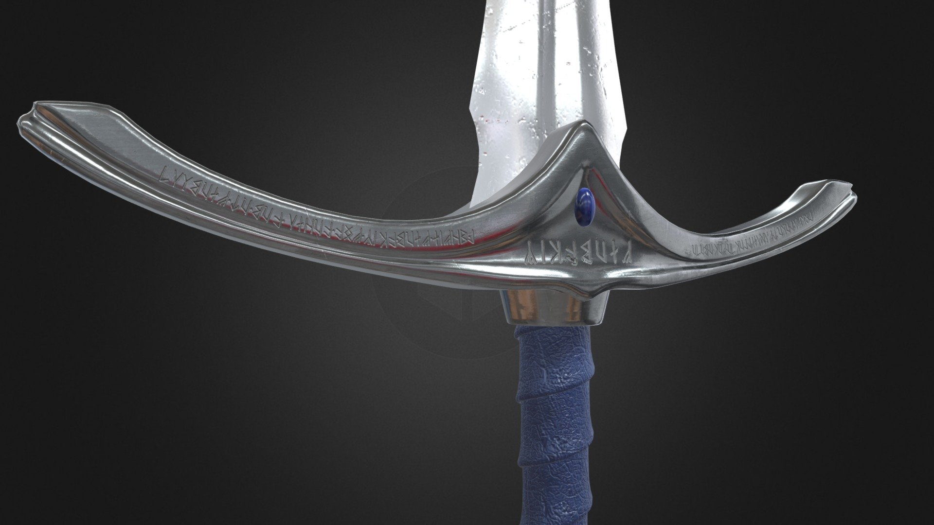 Glamdring - Download Free 3D model by Croatoan [9bb12dc] - Sketchfab