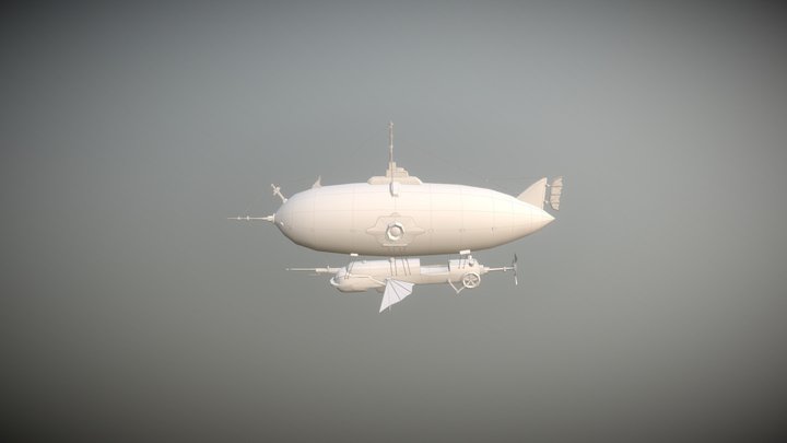 Dirigible 3D models - Sketchfab