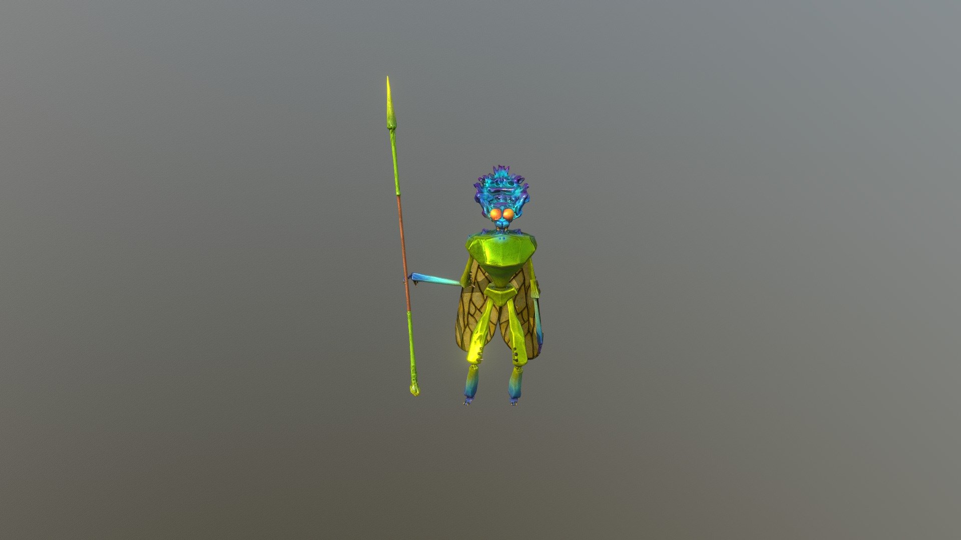 Insectoid Guardian - 3D model by WhanHoo [9bb1e89] - Sketchfab