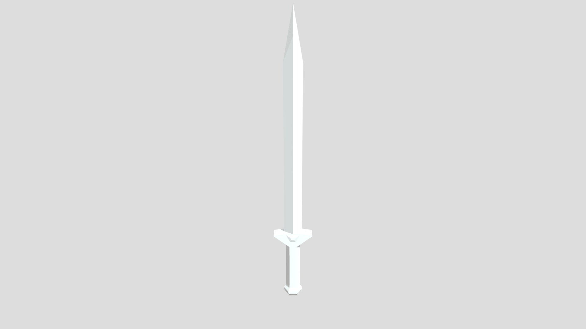 low poly melee weapon 2 - 3D model by VonVersari [9bb5607] - Sketchfab