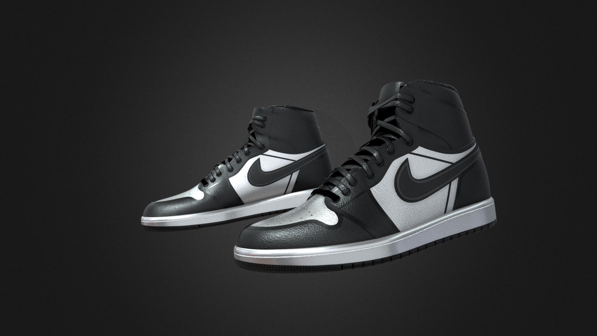 Nike Air Jordan 3d model - 3D model by Procreate3DStudio [9bb57ef ...