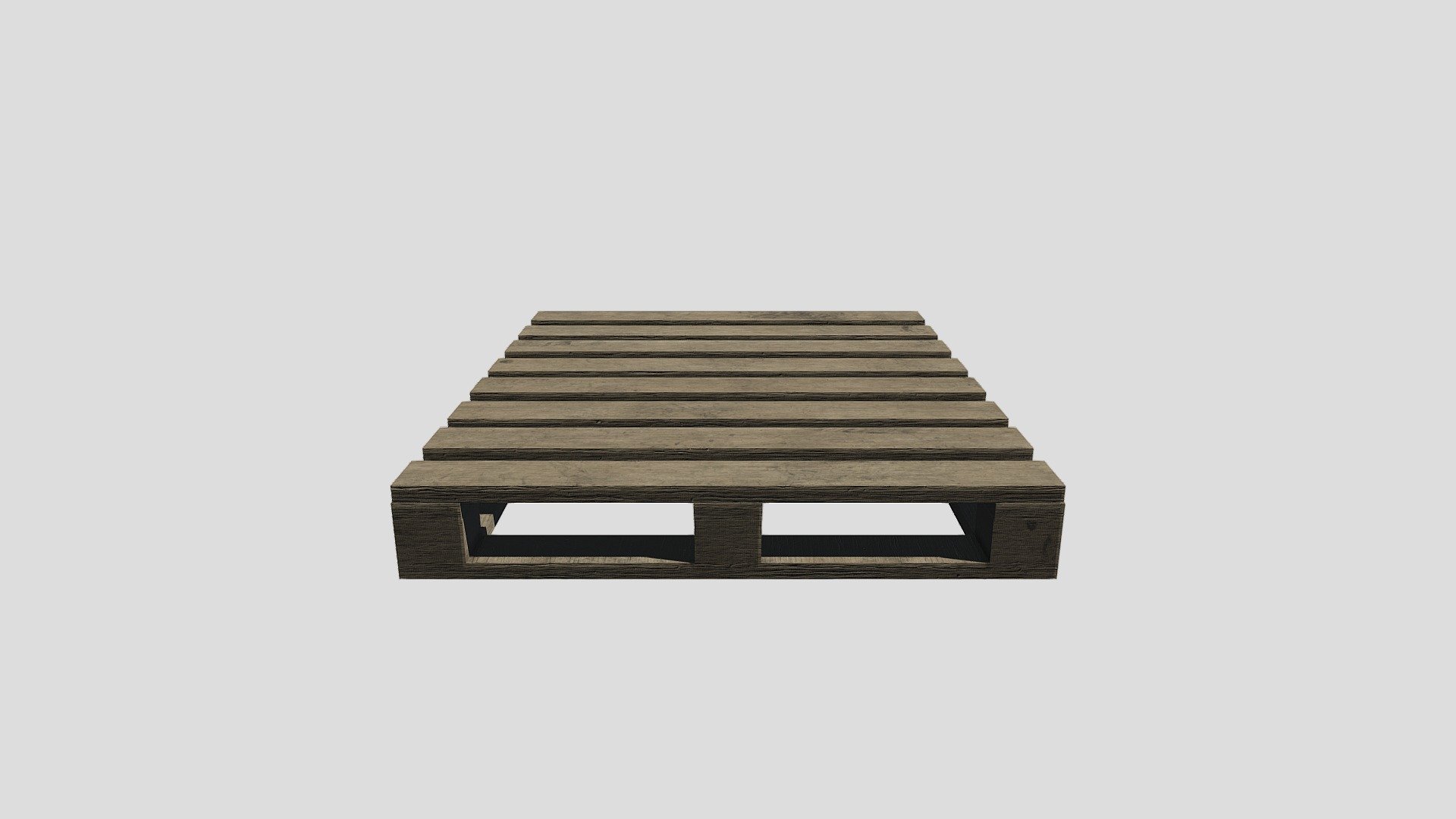 Wooden Pallet - Download Free 3D model by Shelled [9bb5b54] - Sketchfab