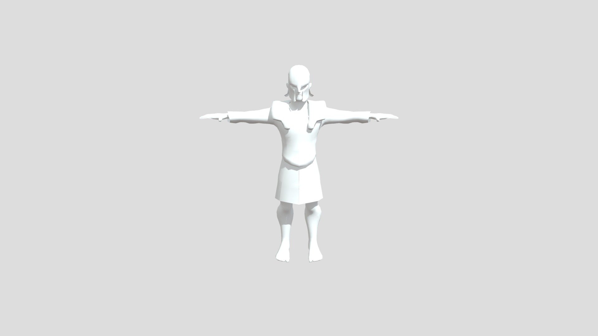SIMPLE- WARRIOR LOWPOLY - Download Free 3D model by Seifert (@Peter ...