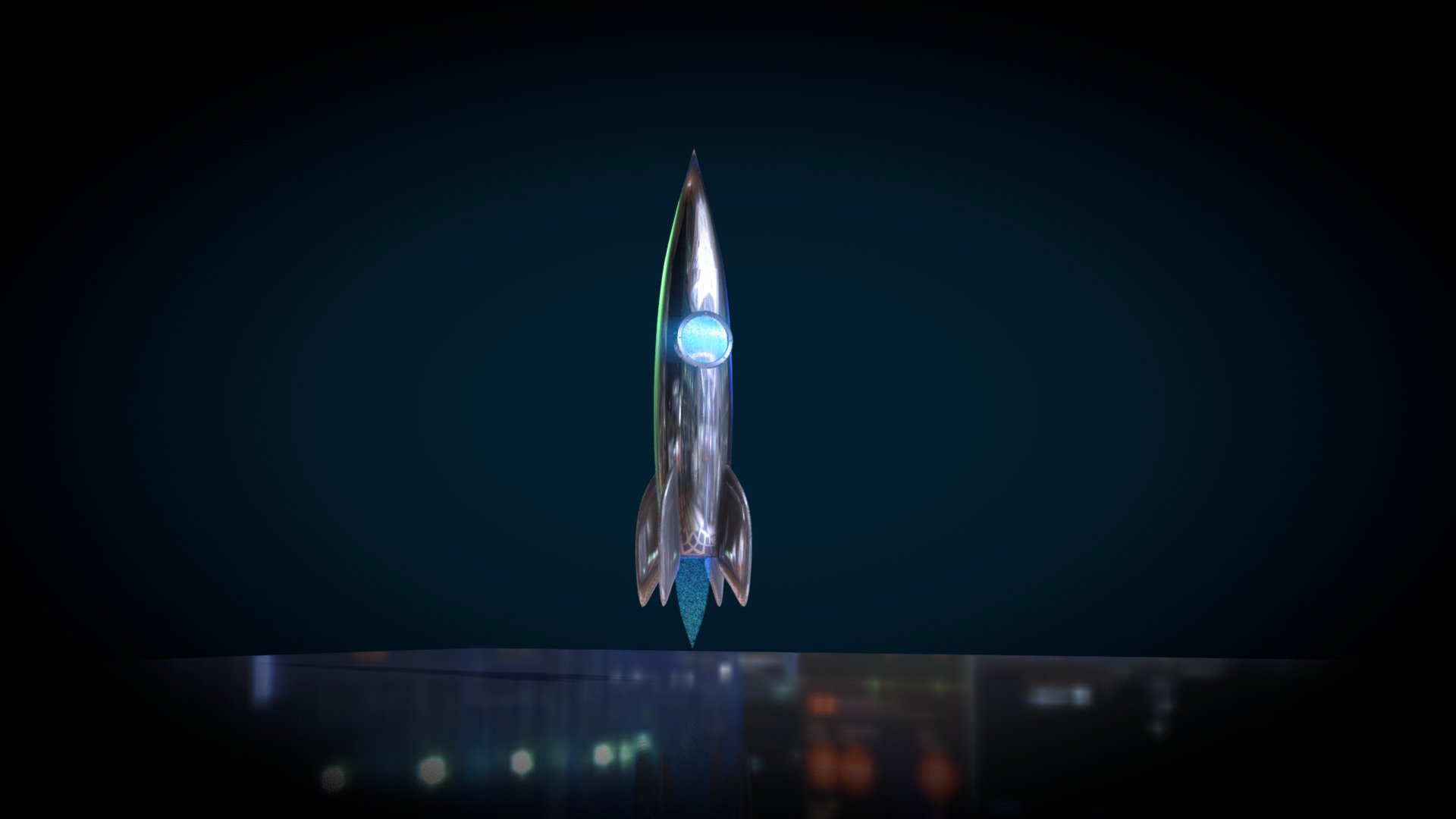 Roket Art - 3D model by kriptozoi [9bb6c10] - Sketchfab